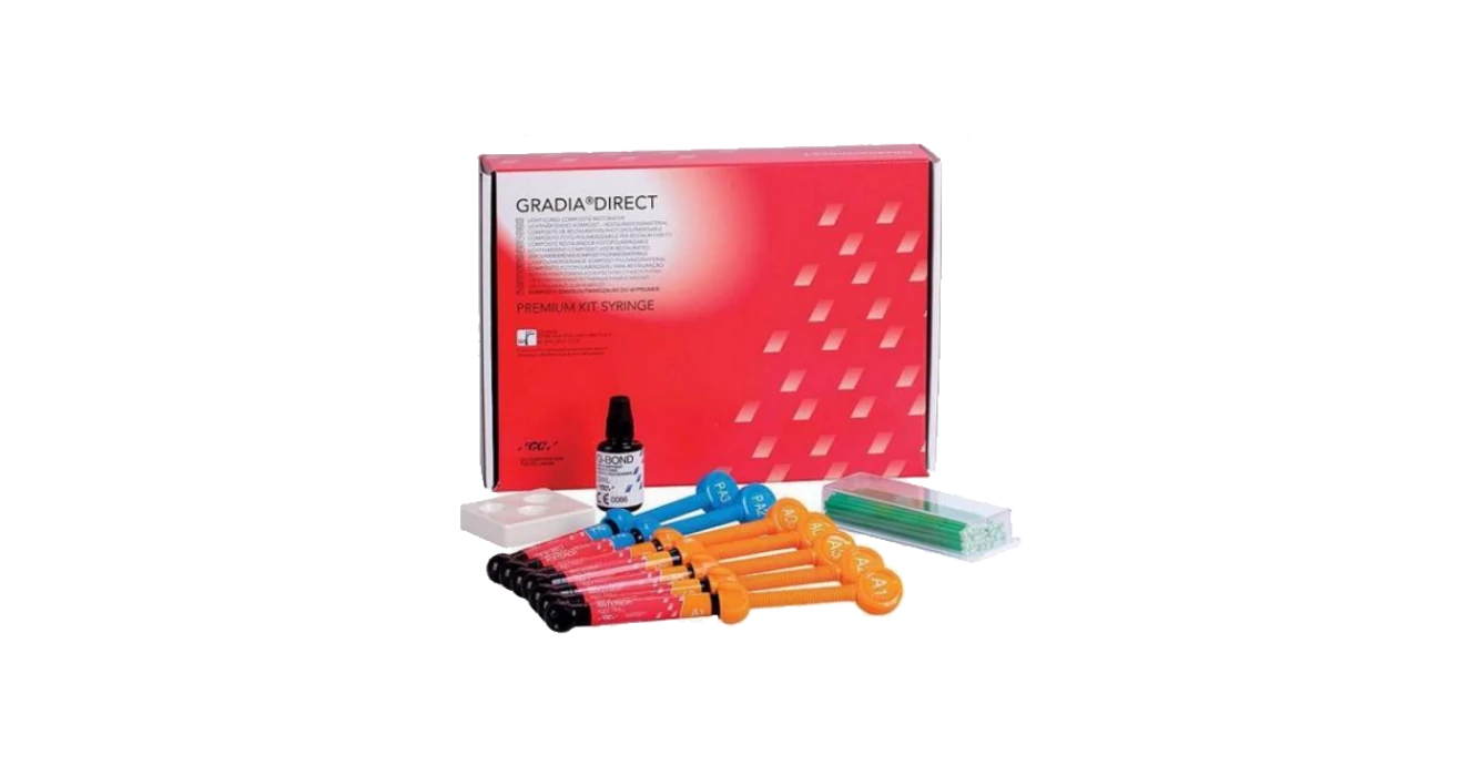 158.110 Ft — GC Gradia Direct Premium kit (7 fecskendő+G-Bond ...