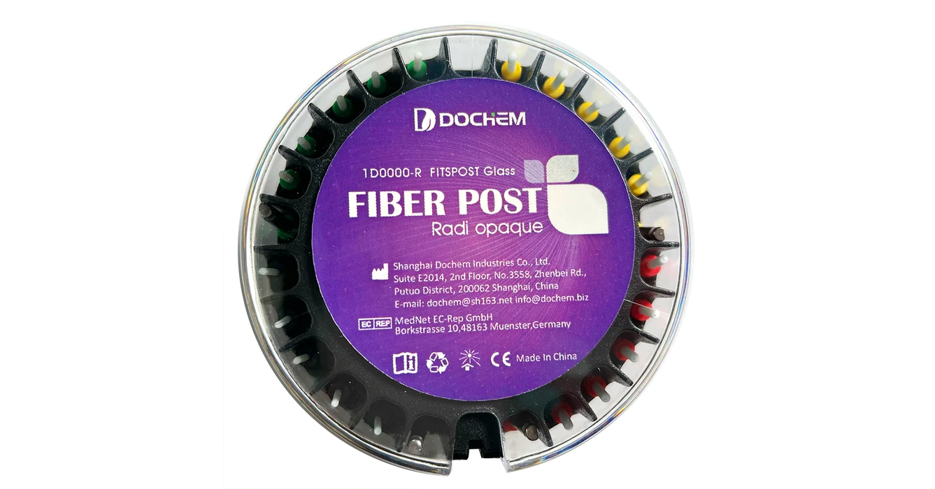 EUR 47.70 – Fiber Post Kit, FITSPOST, (24 pcs post, 4 pcs drill, handle)