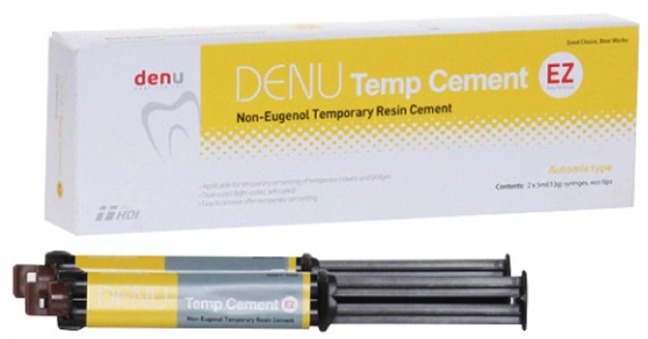 DENU Temp Cement (1syr) — Ideiglenes ragasztó (13g, 5ml) – Most: 10.160 Ft