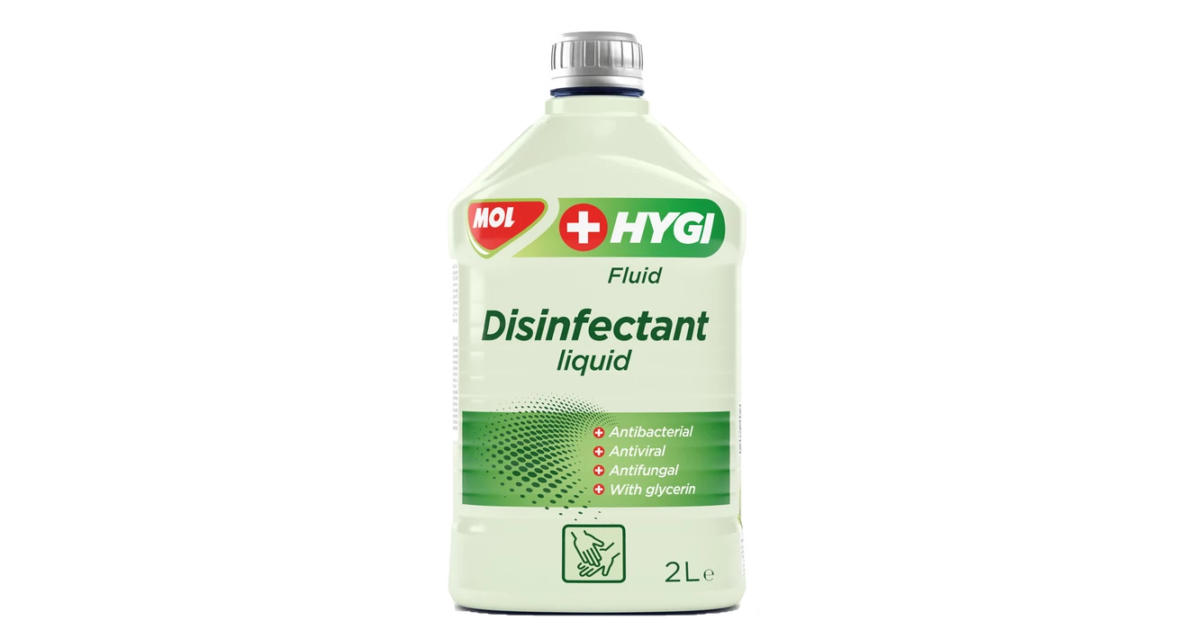 MOL Hygi Fluid kézfertőtlenítő folyadék, 2L – Most csak: 3.900 Ft