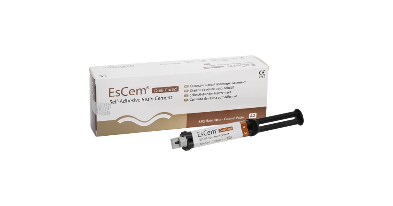 EUR 86.03 – Spident EsCem A2 - two-component adhesive cement in syringe ...