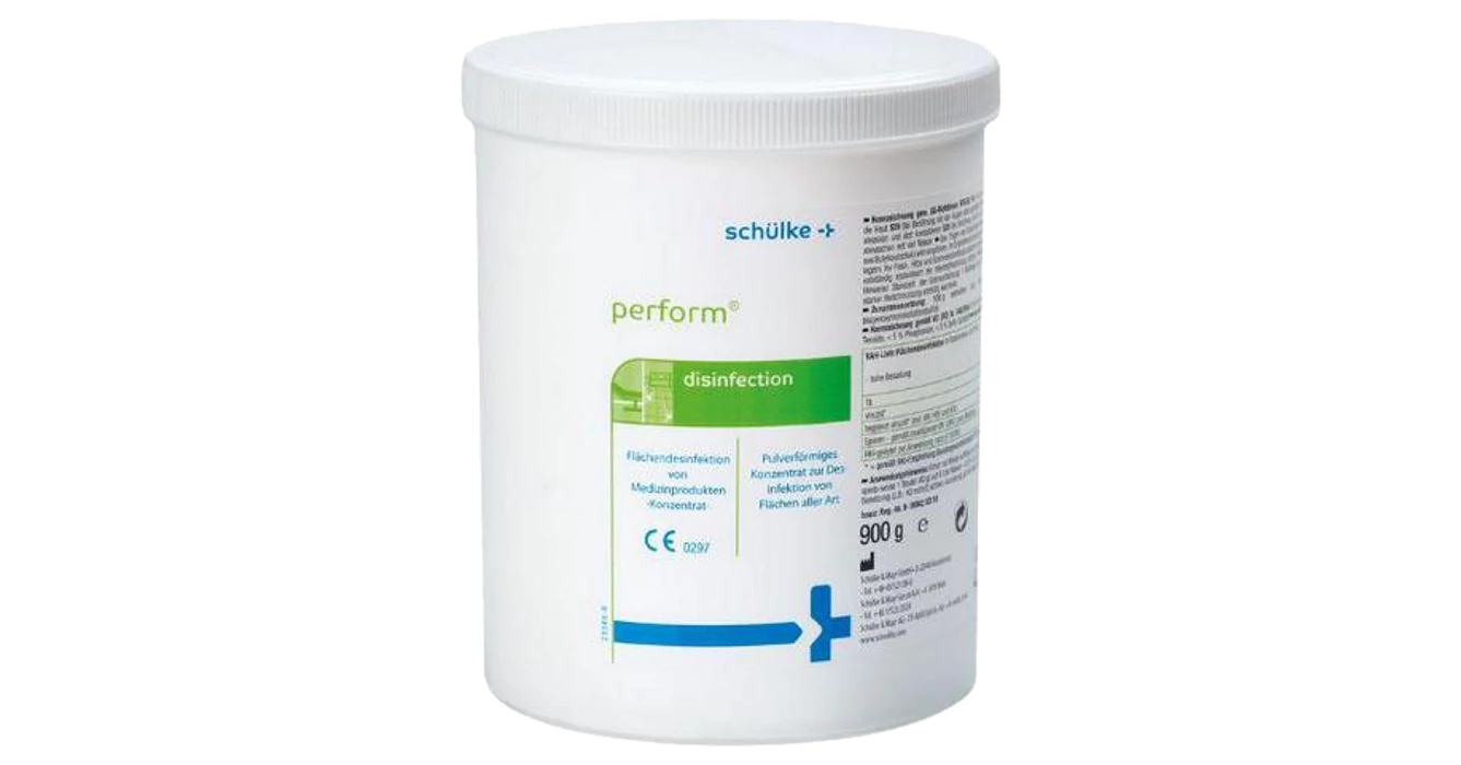 9.190 Ft — Schülke Perform vízben oldódó fertőtlenítő-granulátum 900g ...